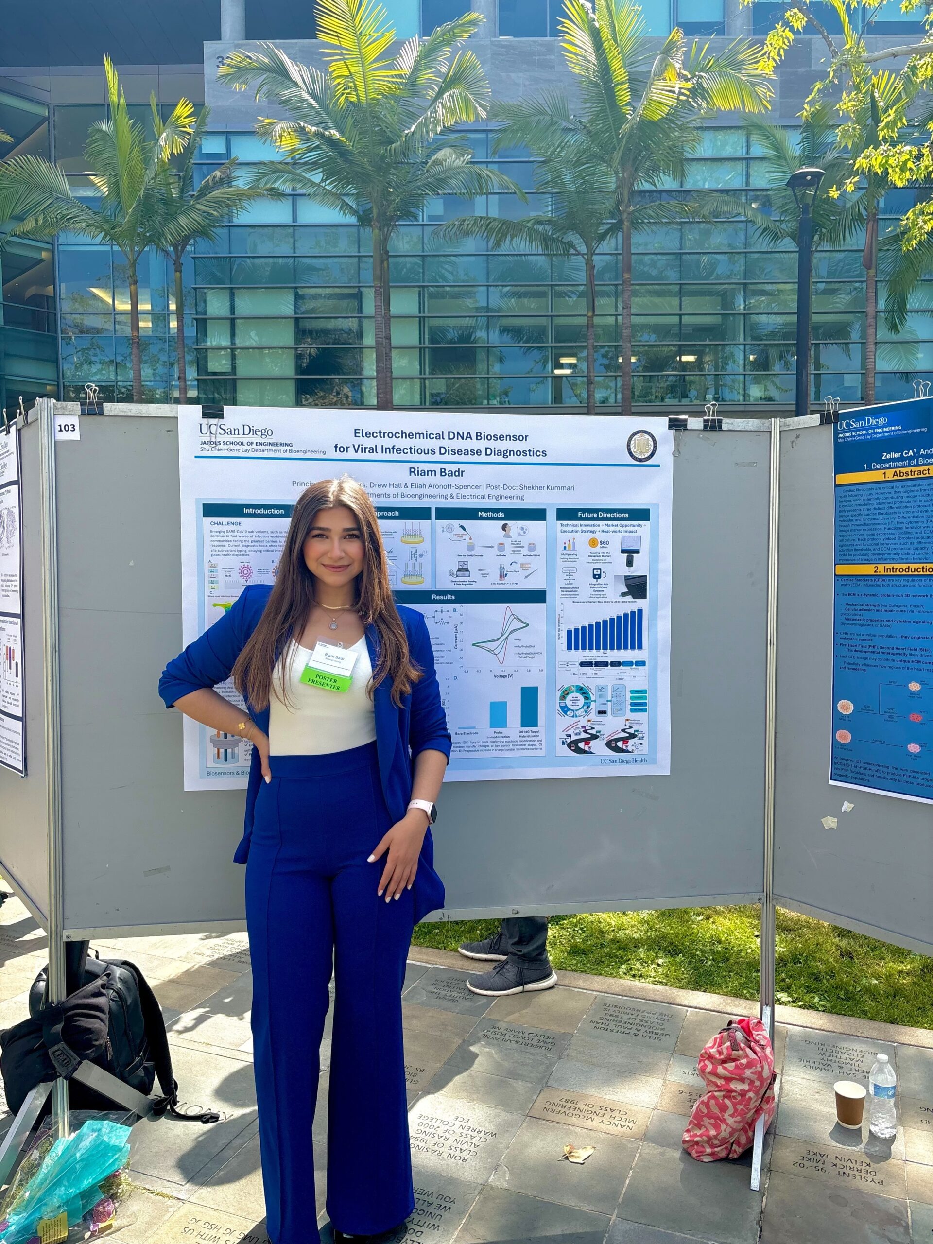 Riam presents at Research Expo - Biosensors & Bioelectronics